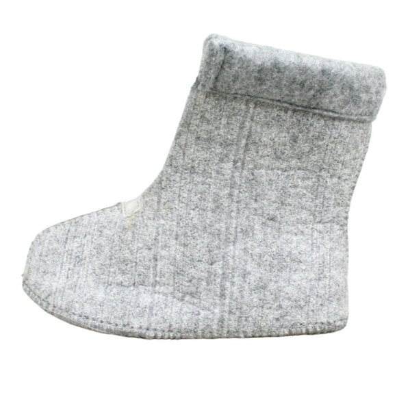 L.L. Bean | Shoes | Ll Bean Gray Recycled Felt Winter Snow Boot ...